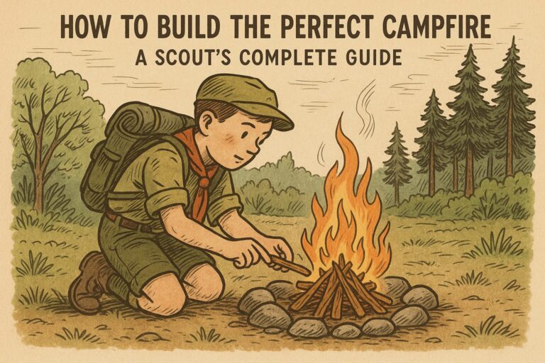How to Build the Perfect Campfire: A Scout’s Ultimate Guide – 2025
