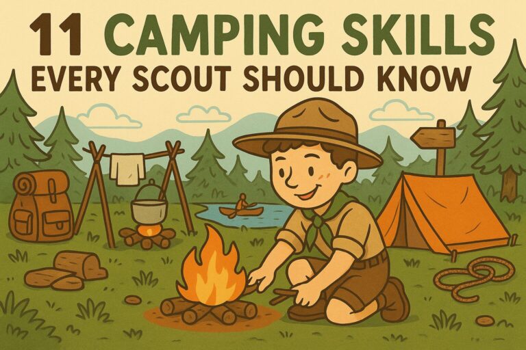 Scout Camping 101: 11 Skills Every New Scout Should Master – 2026